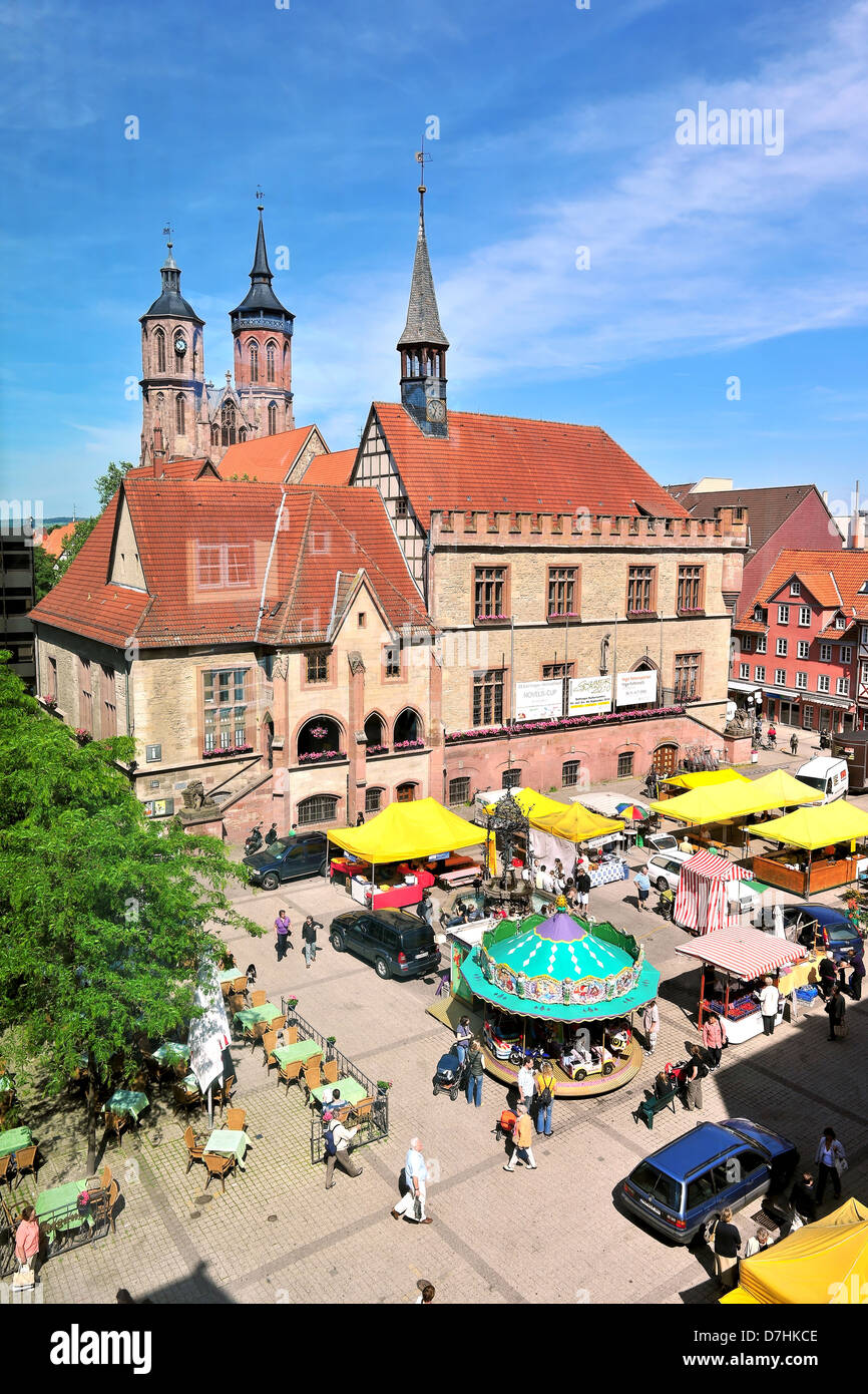 Das alte Rathaus in Göttingen Stockfotografie - Alamy