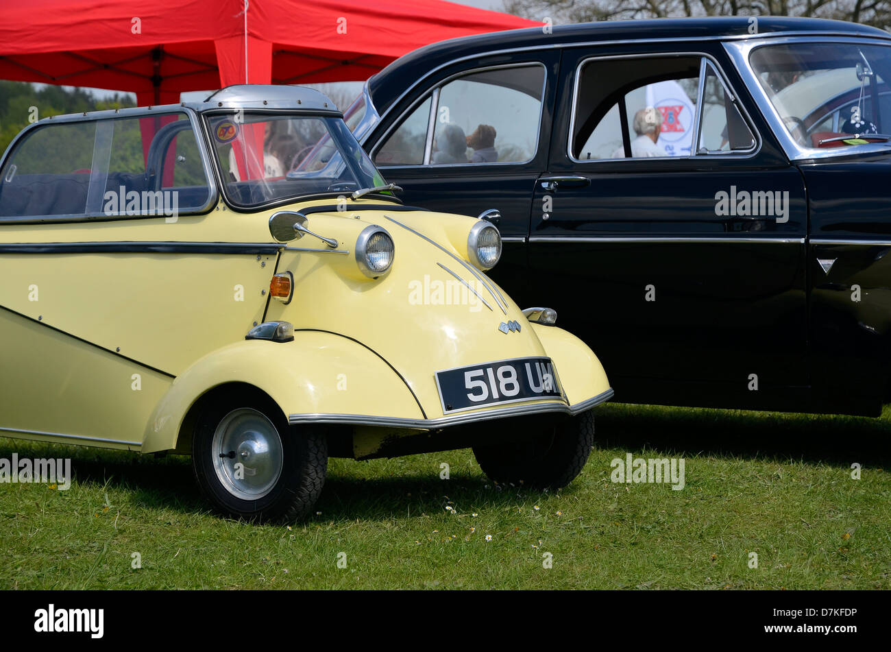 Messerschmitt KR200 oder fend (Cabin Roller), dreirädrige Bubble Car ...