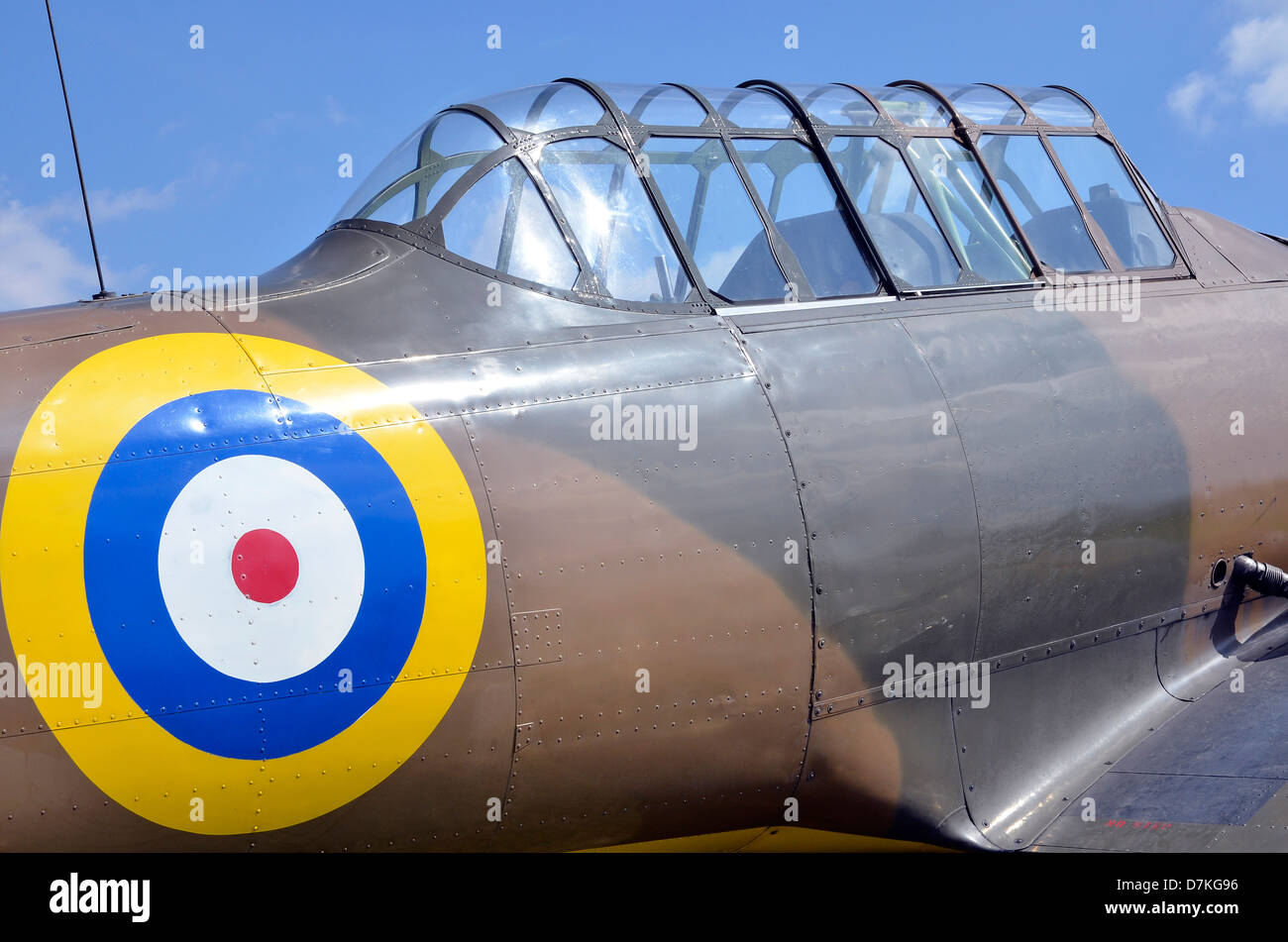 North American Aviation Harvard ll advanced Trainingsflugzeug aus dem 2 ...