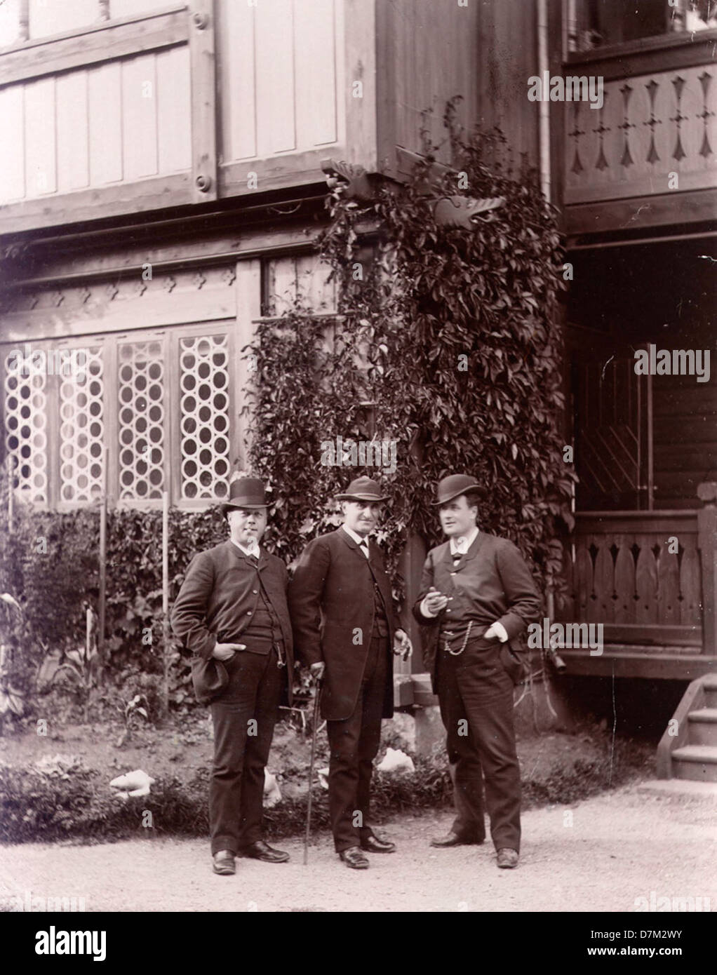 Dieses Foto zeigt Schauspieler in den Curman Villas in Lysekil ...