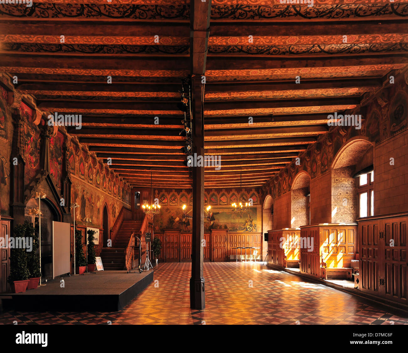 Das alte Rathaus in Göttingen Stockfotografie - Alamy