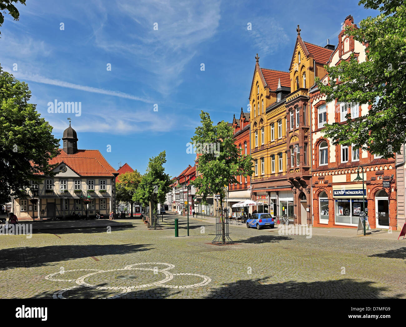 The pedestrian zone in northeim lower saxony -Fotos und -Bildmaterial ...