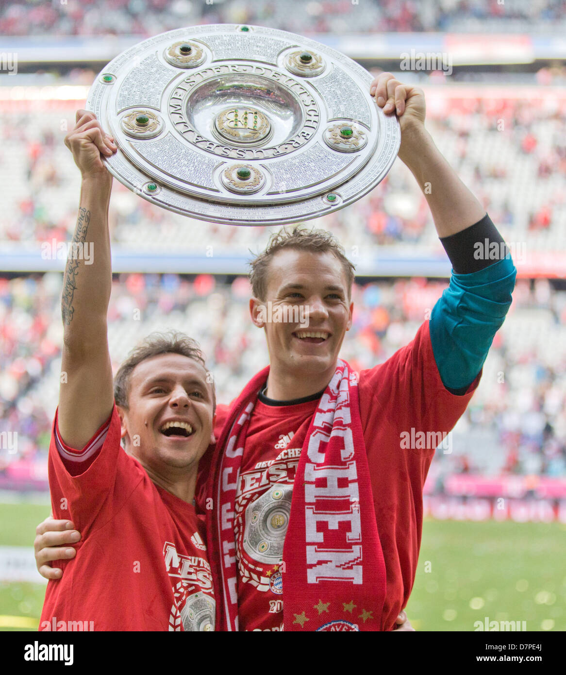 Siegerehrung / Uebergabe + Ueberreichung der Meisterschale (Schale ...