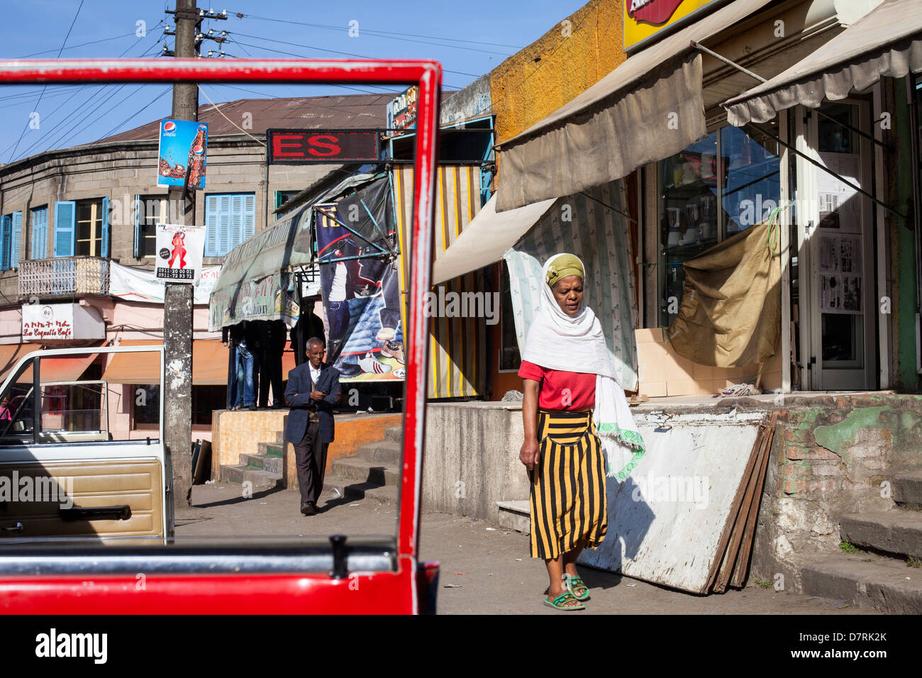 Addis Ababa Ethiopia Africa Piazza Stockfotos und -bilder Kaufen - Alamy
