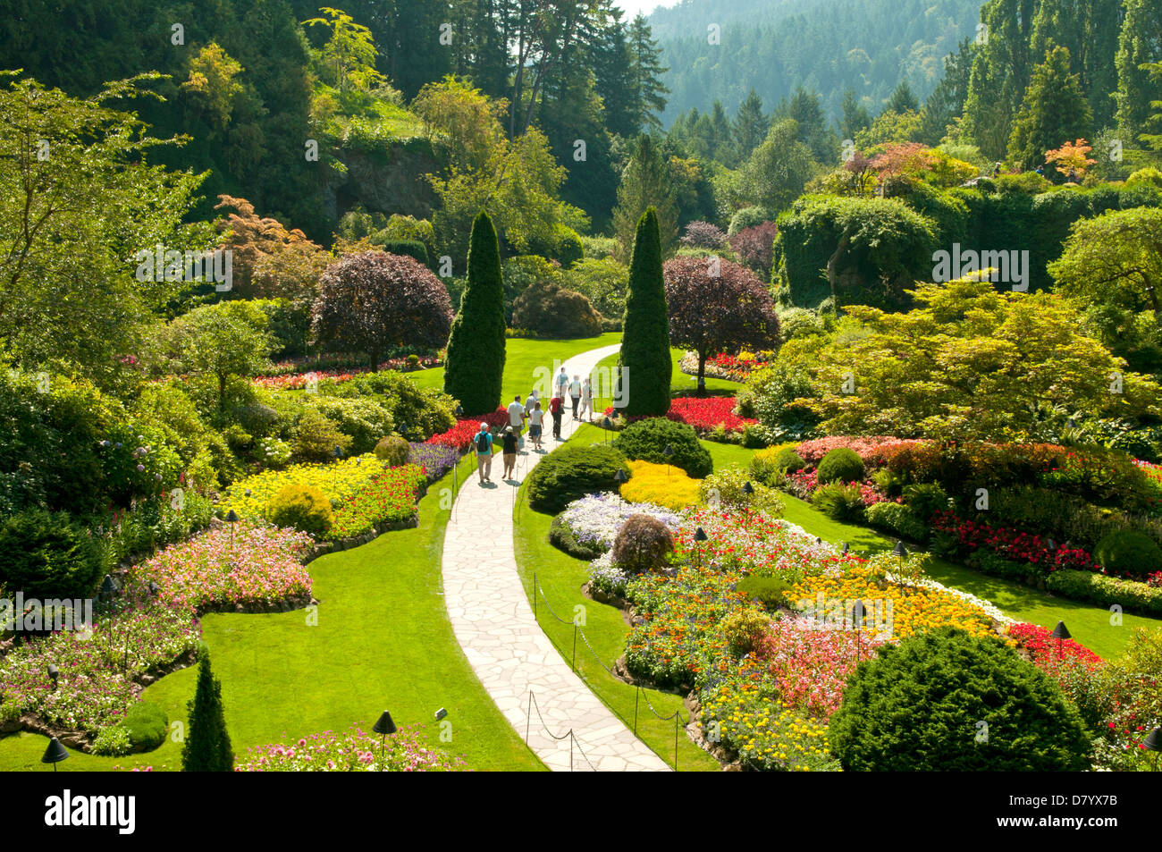 Butchart gardens british columbia butchart gardens kanada -Fotos und -Bildmaterial in hoher ...