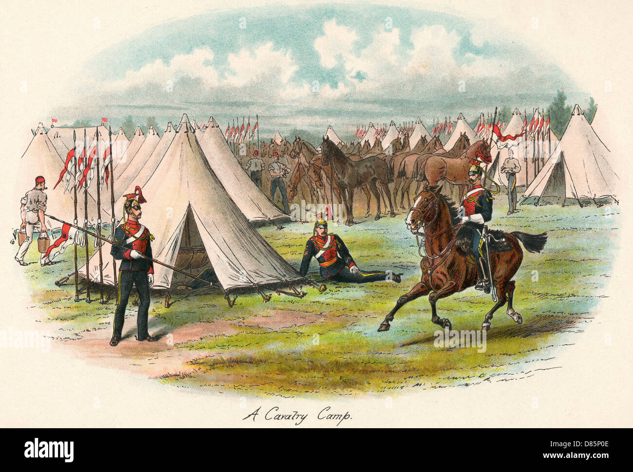Britisches kavallerie lager -Fotos und -Bildmaterial in hoher Auflösung ...