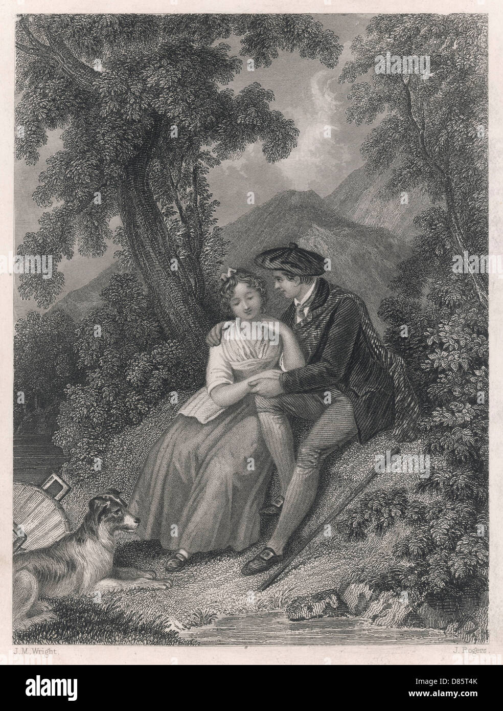 Brennt hochland mary Stockfotos und -bilder Kaufen - Alamy