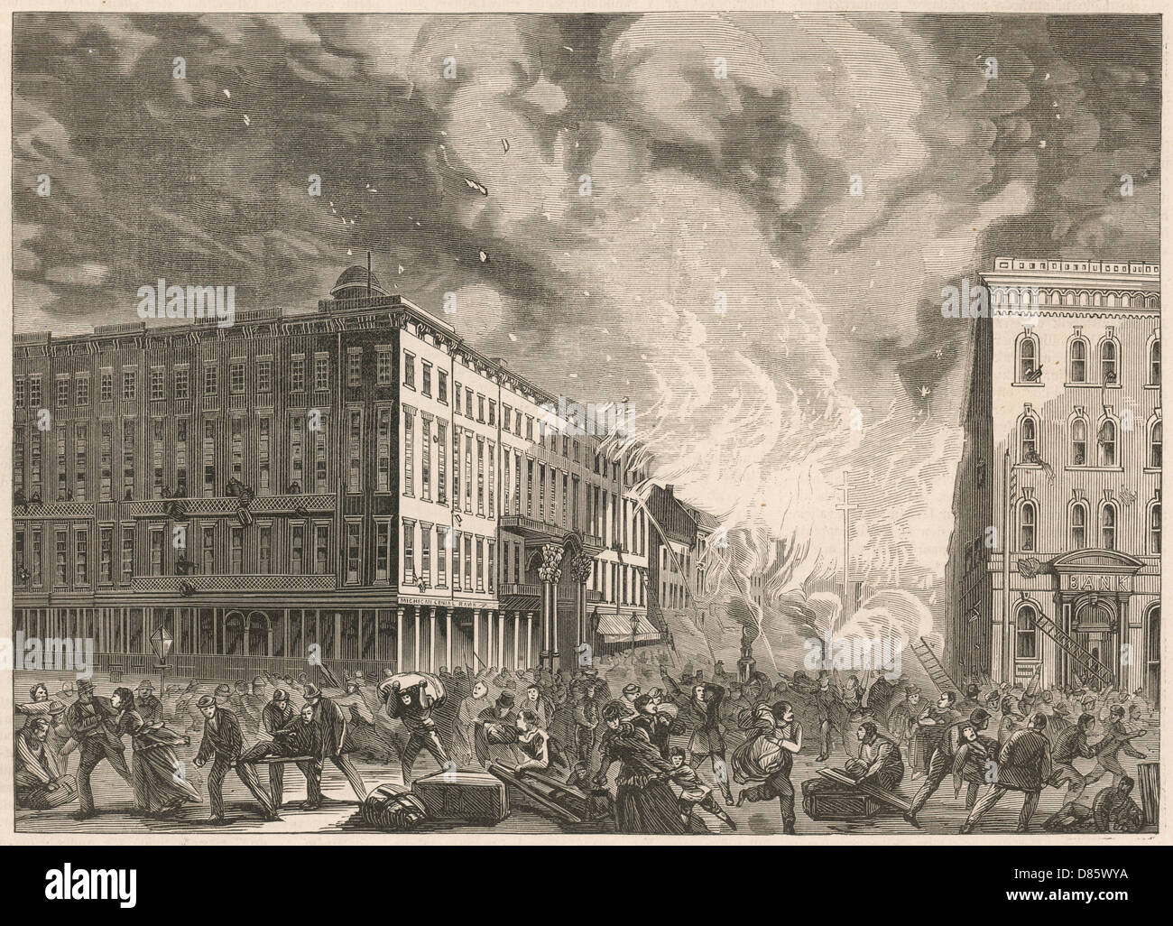 1871 the great chicago fire -Fotos und -Bildmaterial in hoher Auflösung ...