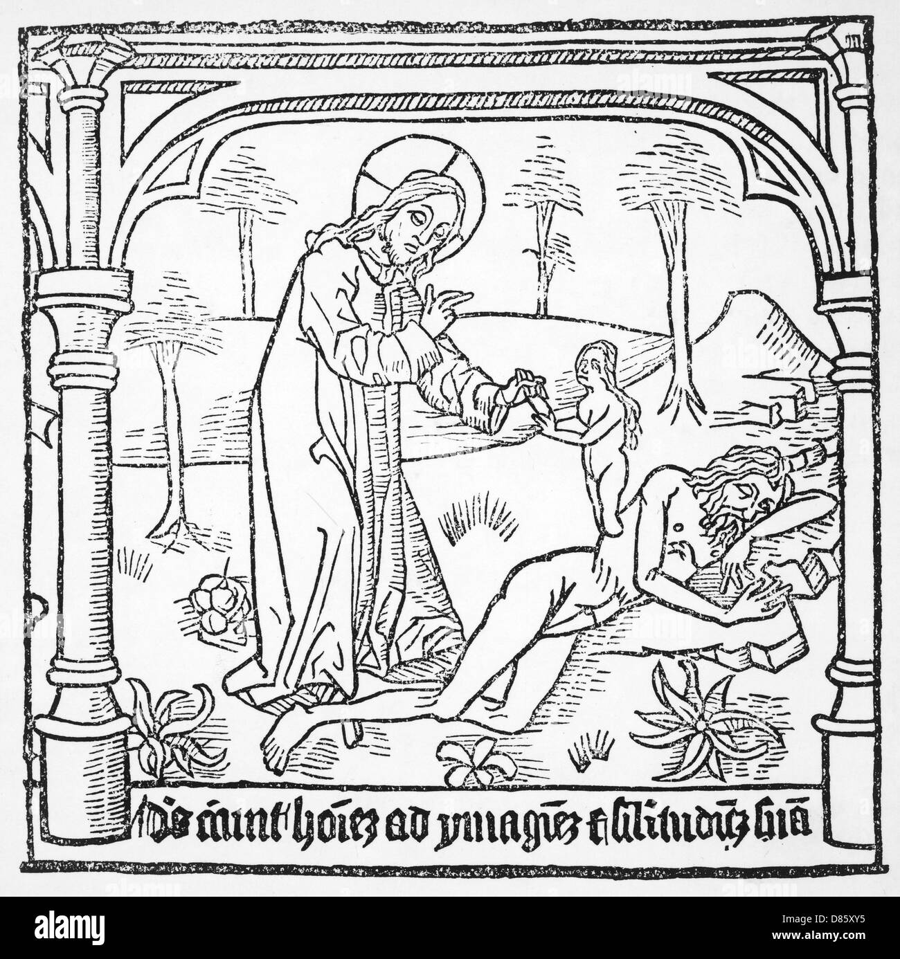 Religion biblical adam eve god -Fotos und -Bildmaterial in hoher Auflösung – Alamy