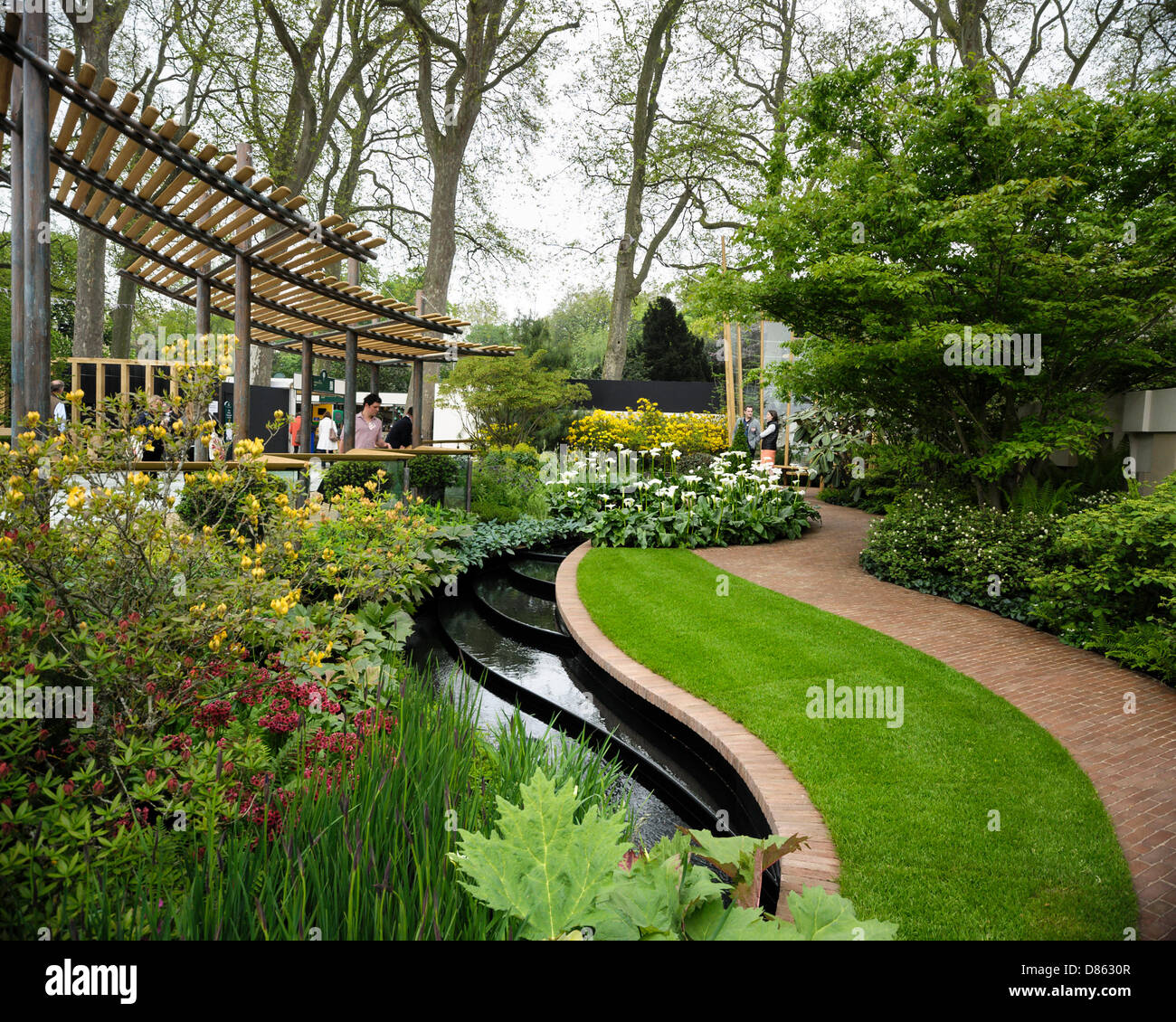 London, UK, 20.05.2013: 2013 RHS Chelsea Flower Show. Das East Village ...