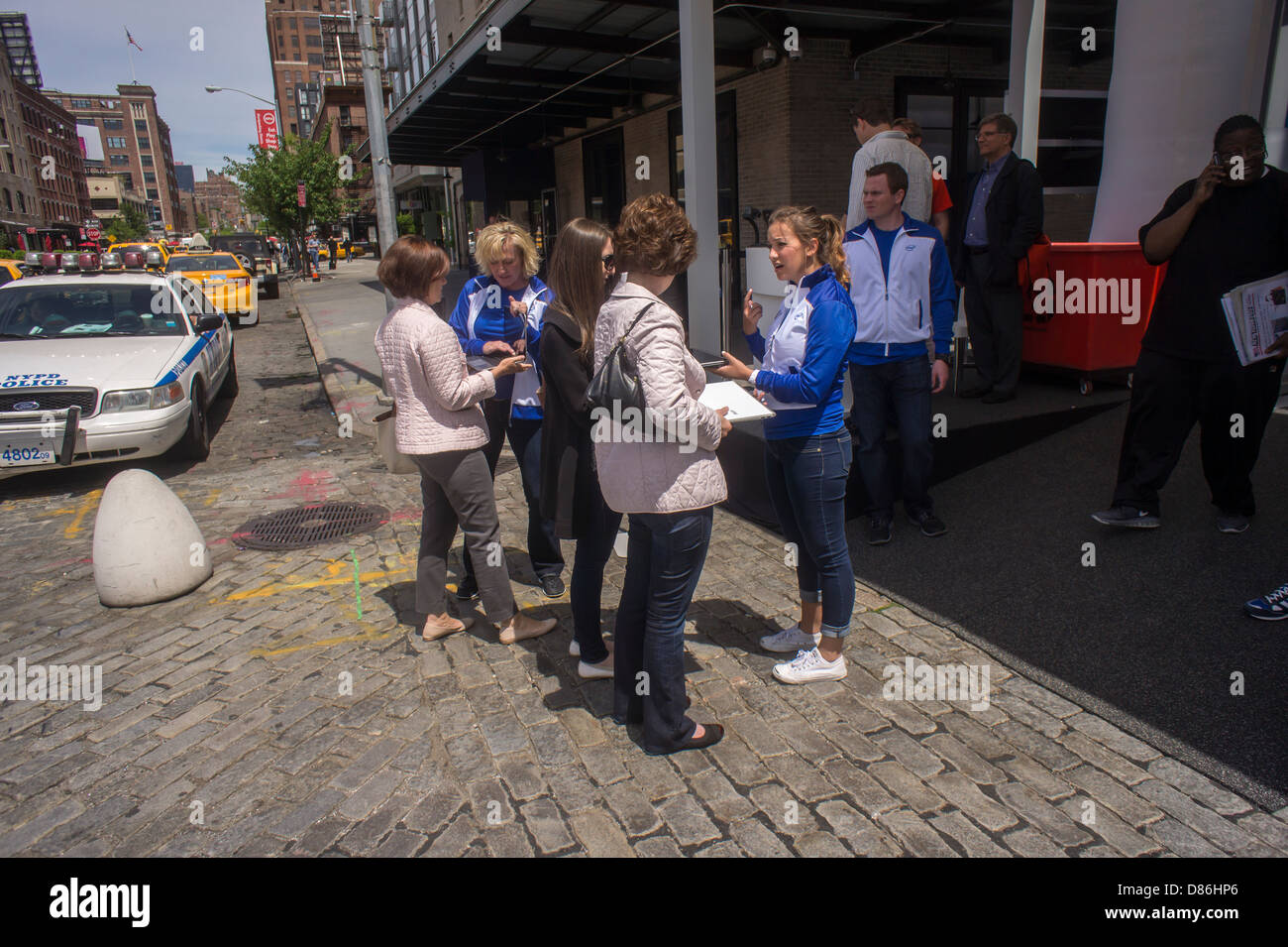 Besucher bei der Erfahrung-Intel: Look Inside "Shop" im Meatpacking ...