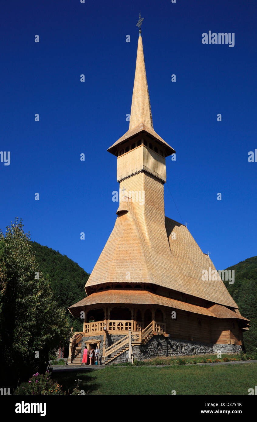 Romania Maramures Barsana Wooden Churches Stockfotos und -bilder Kaufen - Alamy