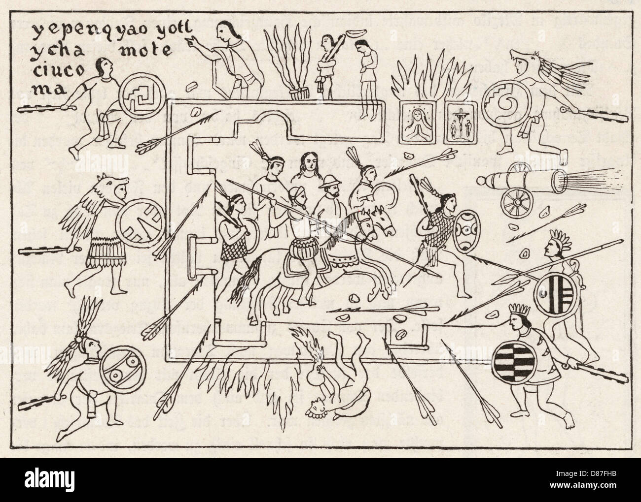 Kampf um tenochtitlan -Fotos und -Bildmaterial in hoher Auflösung – Alamy