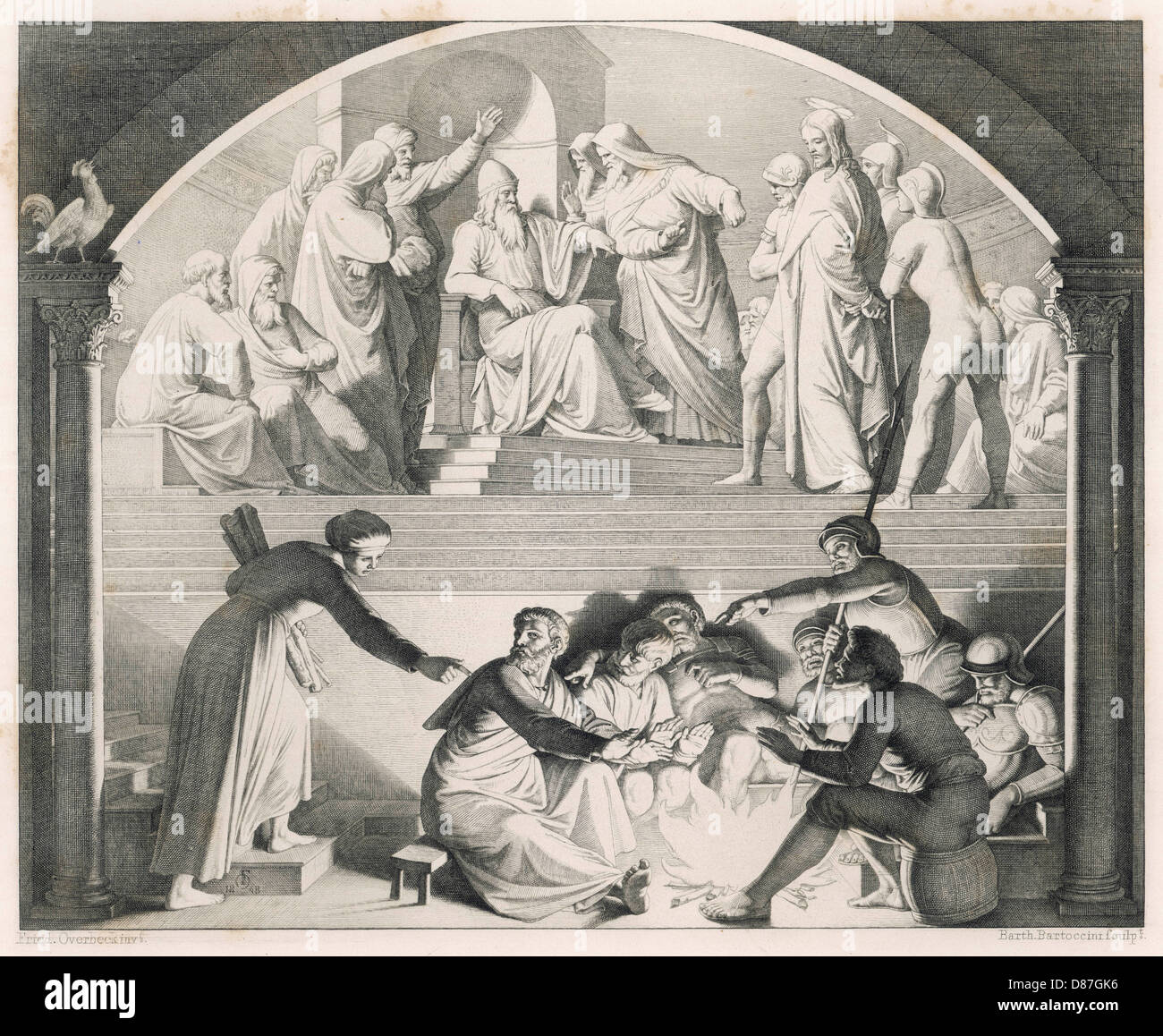 Petrus verleugnet jesus Stockfotos und -bilder Kaufen - Alamy