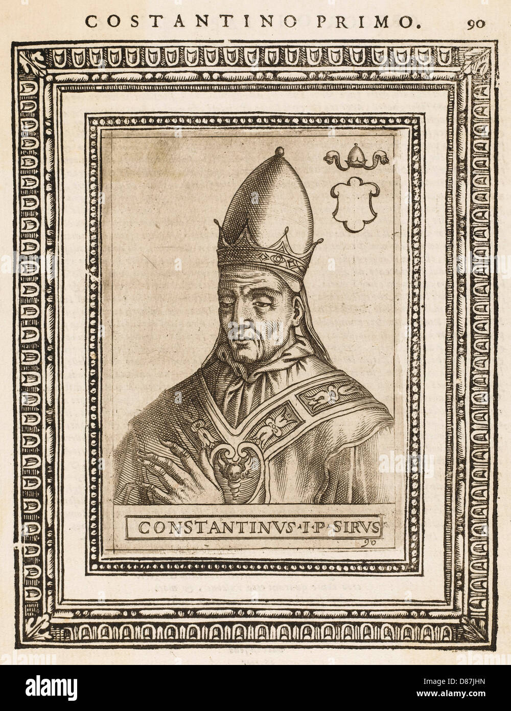 Papst konstantin -Fotos und -Bildmaterial in hoher Auflösung – Alamy