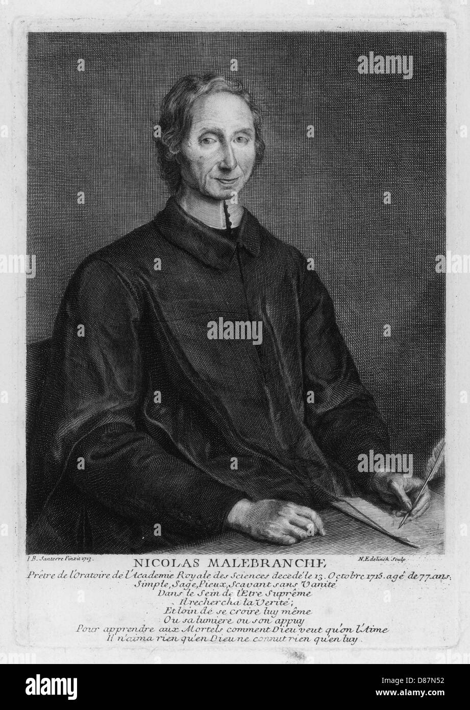 Nicolas malebranche -Fotos und -Bildmaterial in hoher Auflösung – Alamy