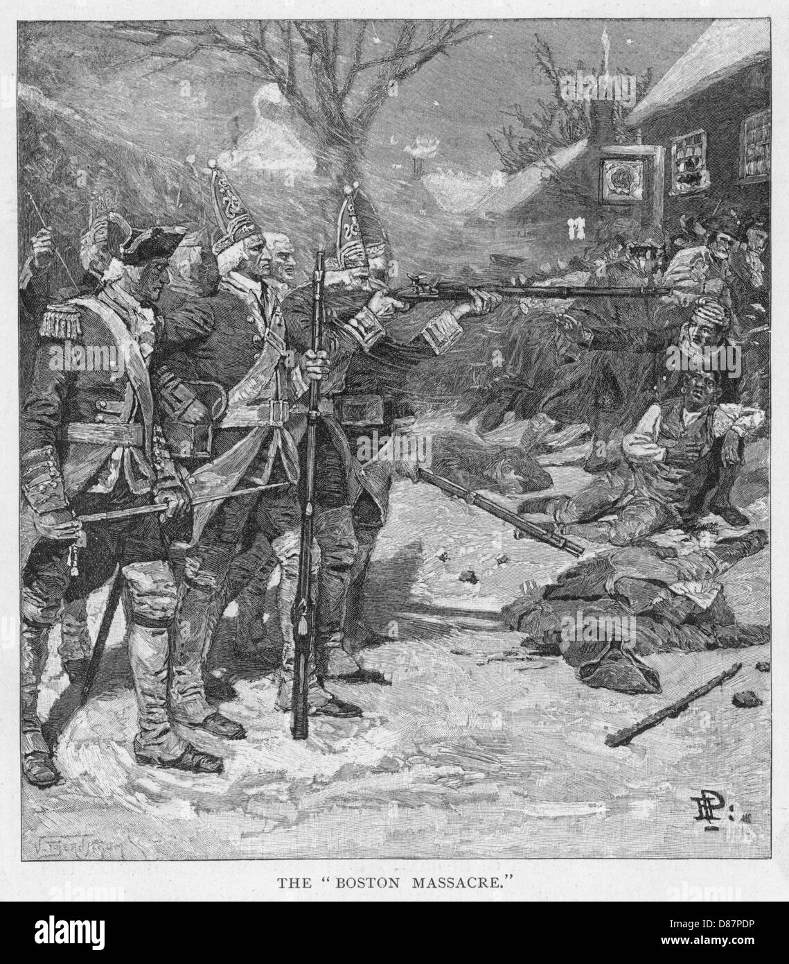 1770 Boston Stockfotos und -bilder Kaufen - Alamy