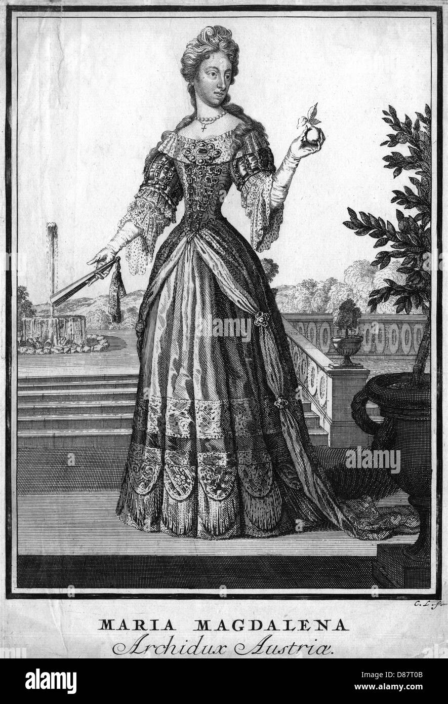 Erzherzogin maria magdalena Schwarzweiß-Stockfotos und -bilder - Alamy