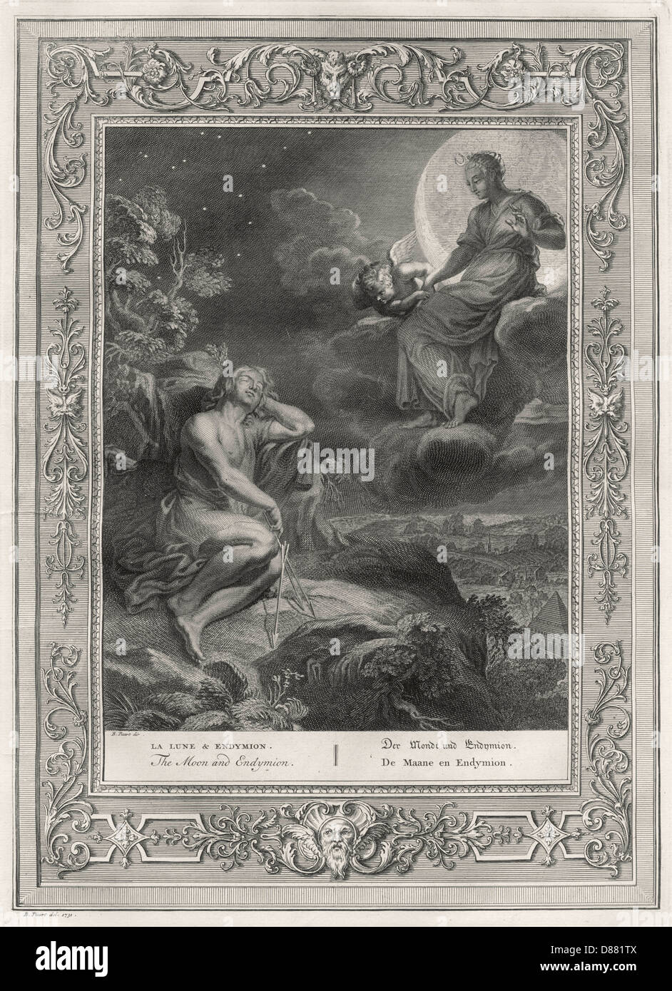 Mythos von selene und endymion -Fotos und -Bildmaterial in hoher ...