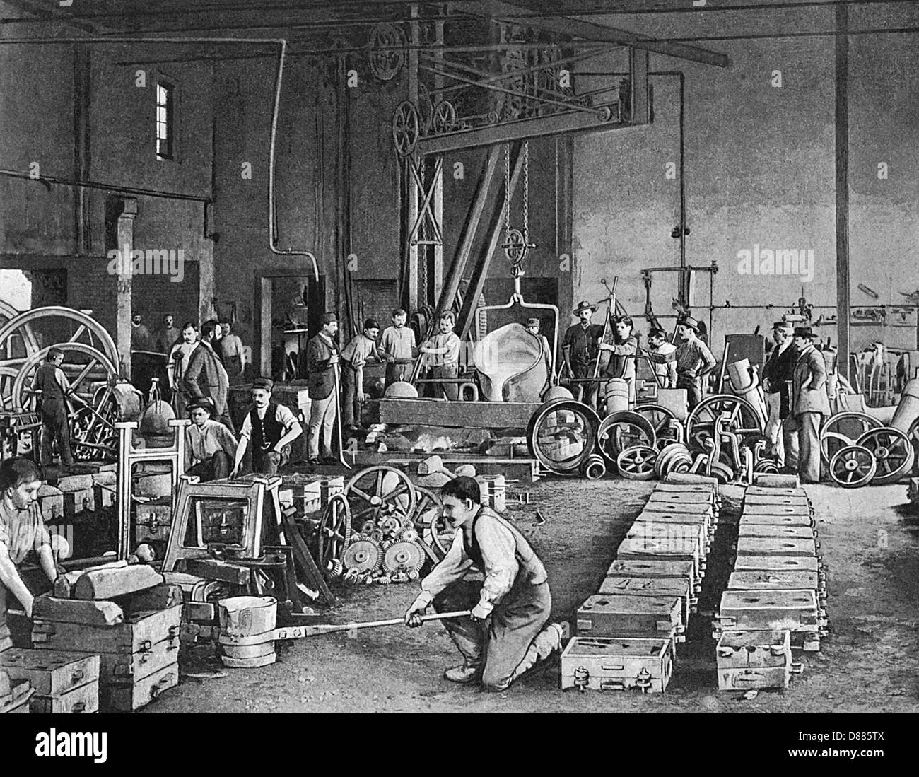 Deutschland industrie 1900 -Fotos und -Bildmaterial in hoher Auflösung ...