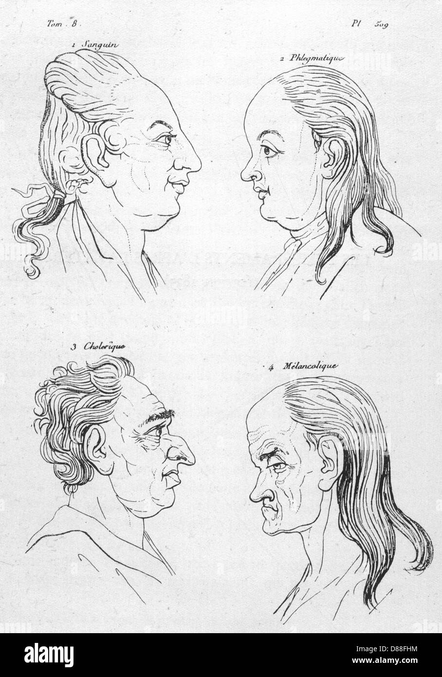 Vier Temperamente Stockfotos und -bilder Kaufen - Alamy