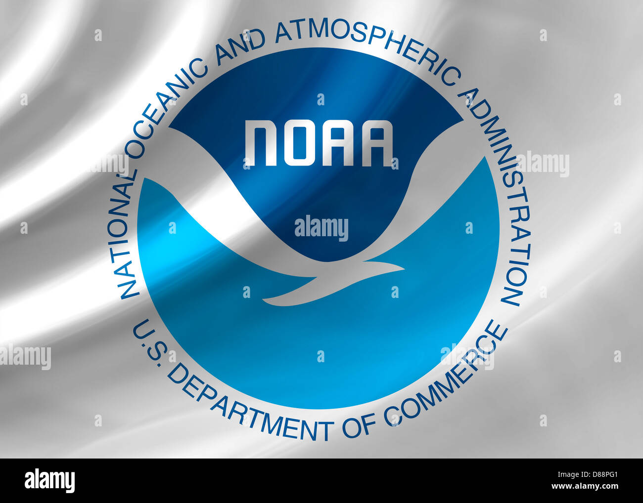 NOAA - National Oceanic and Atmospheric Administration Logo Symbol Flaggensymbol Stockfotografie ...