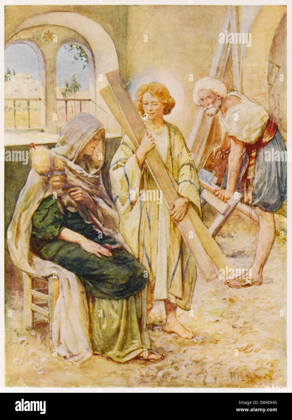 Jesus Als Zimmermann Stockfotos und -bilder Kaufen - Alamy
