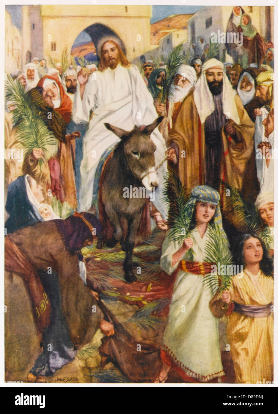 Jesus in Jerusalem Stockfotografie - Alamy