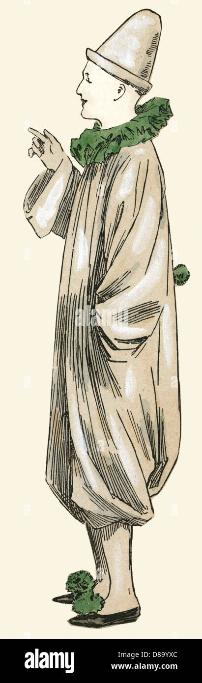 Gesicht pierrot -Fotos und -Bildmaterial in hoher Auflösung – Alamy