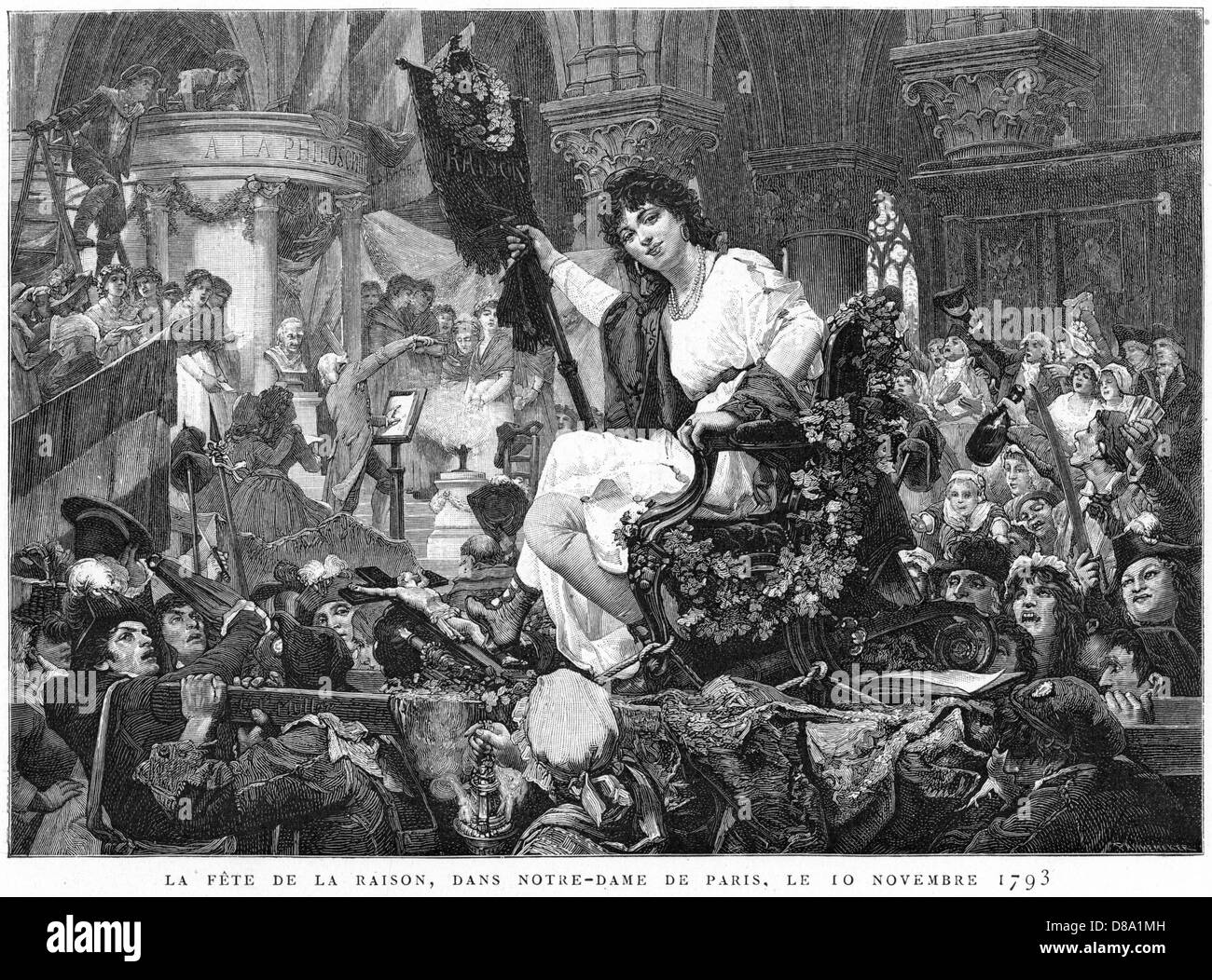 Göttin der Vernunft 2 Stockfotografie - Alamy