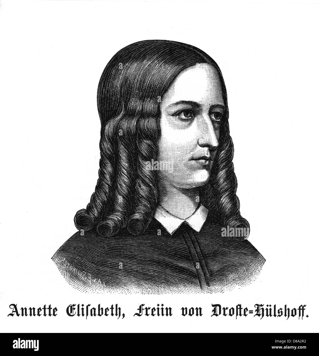 Annette von droste hülshoff Ausgeschnittene Stockfotos und -bilder - Alamy