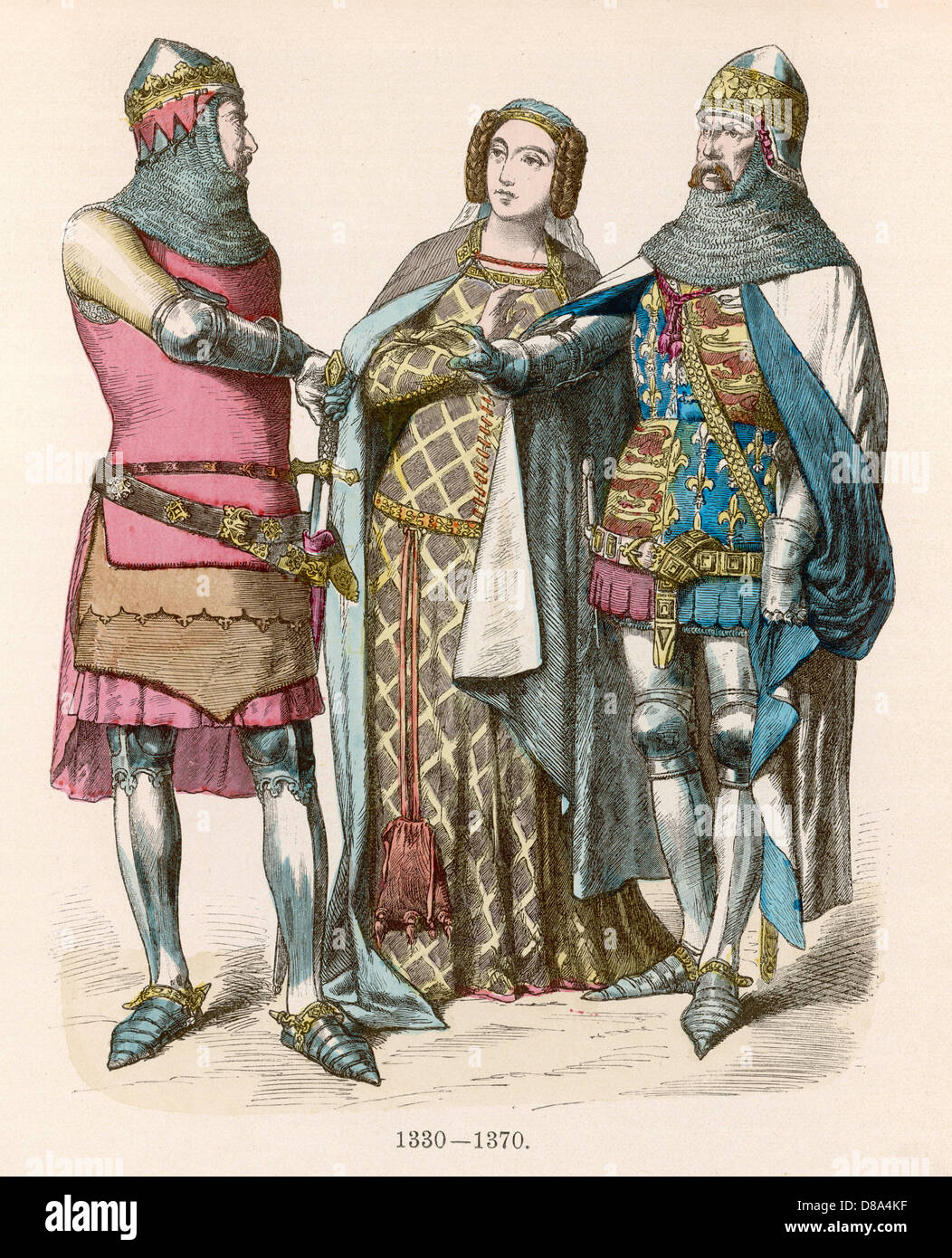 Englische Mittelalterliche Ritter Stockfotos und -bilder Kaufen - Alamy