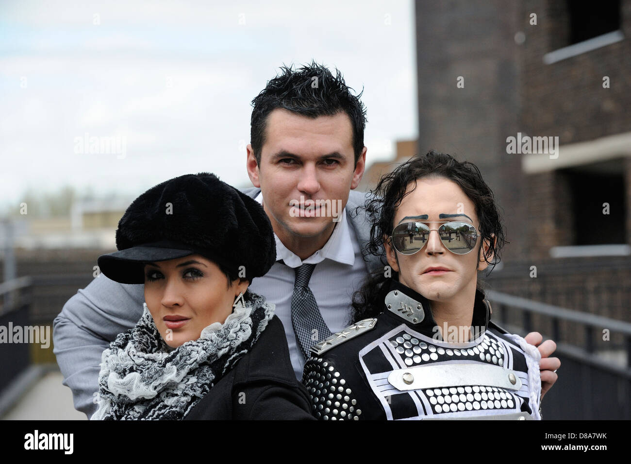 Matt Fiddes Monique Fiddes Foxx mit Ben Bowman UK Nummer 1 Michael ...