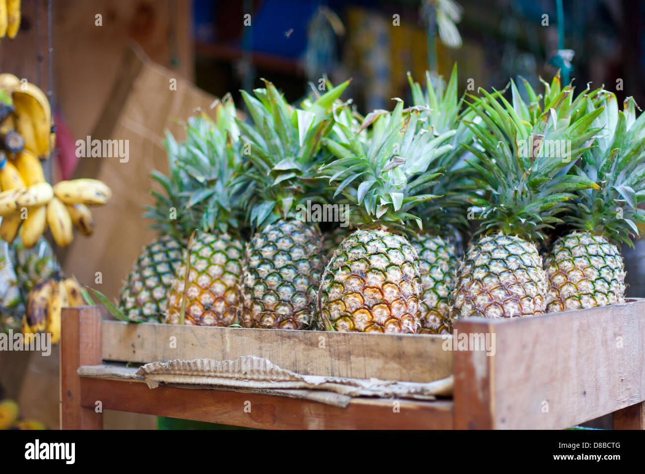 Ananas marktstand -Fotos und -Bildmaterial in hoher Auflösung – Alamy