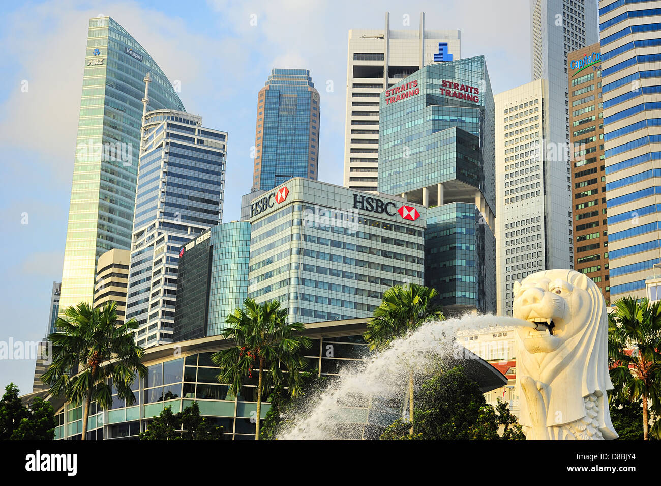 Monumento e skyline di singapore -Fotos und -Bildmaterial in hoher ...