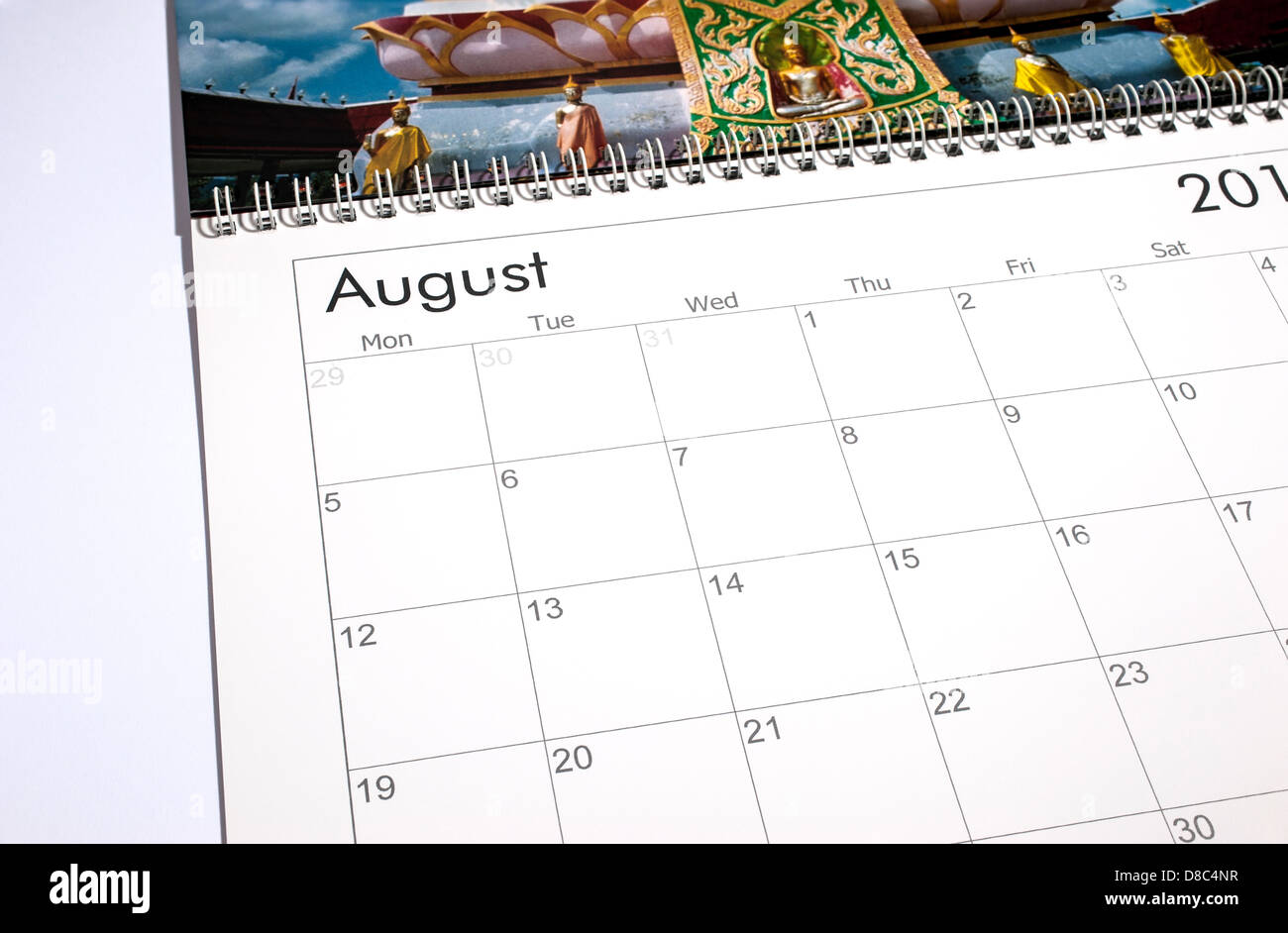 Monat august datum -Fotos und -Bildmaterial in hoher Auflösung – Alamy