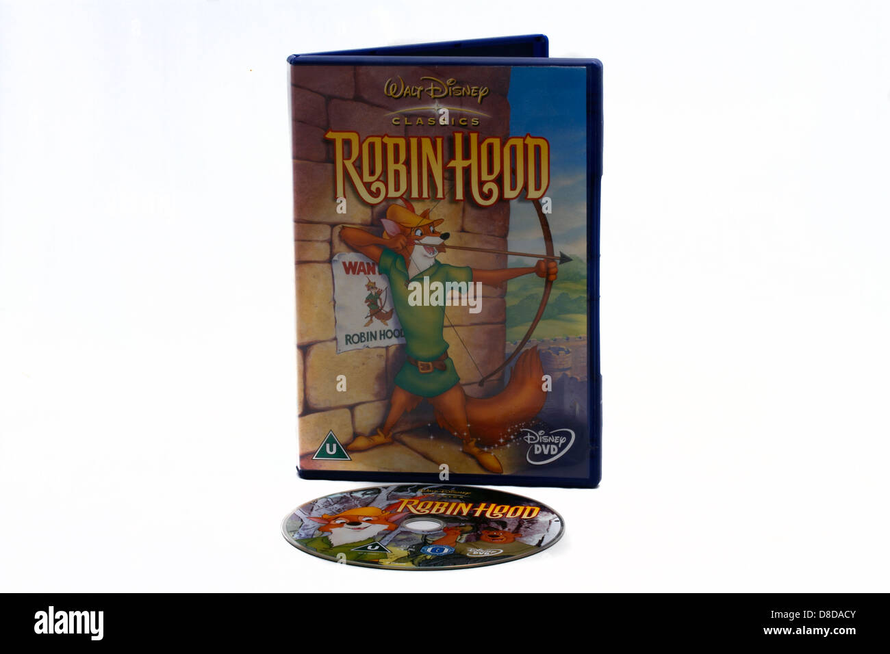 Walt Disney Cartoon Klassiker - Robin Hood DVD Stockfotografie - Alamy