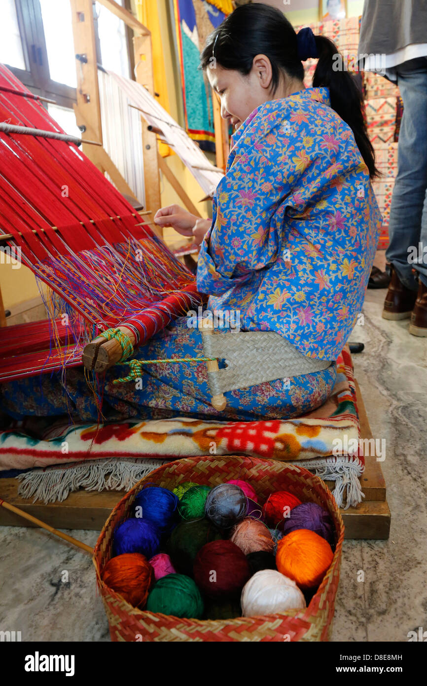 Bhutan weben -Fotos und -Bildmaterial in hoher Auflösung – Alamy