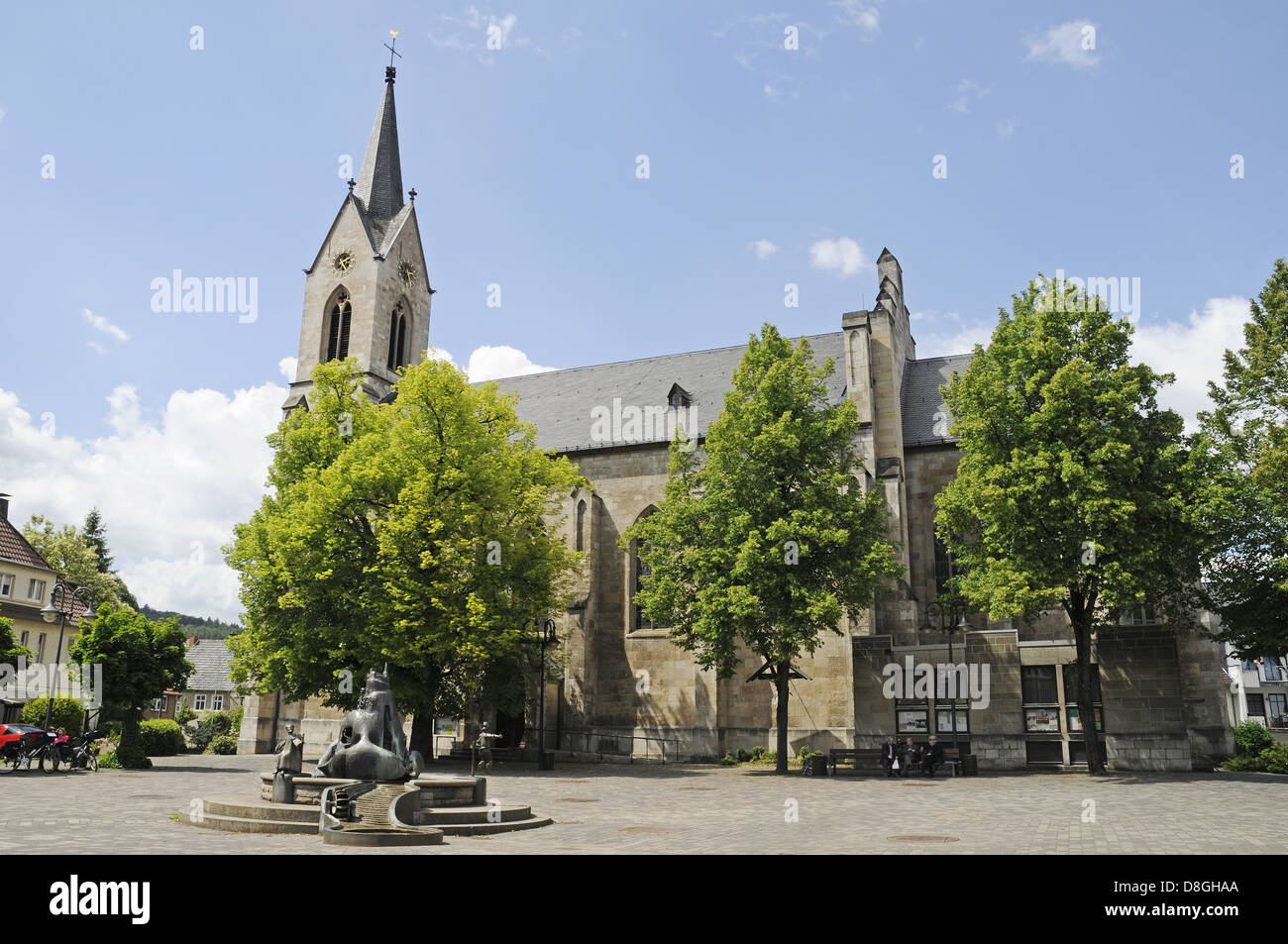 Kirche Marsberg Kirchplatz Stockfotos und -bilder Kaufen - Alamy