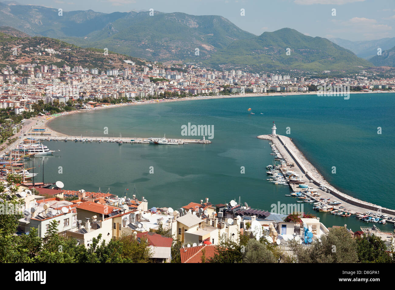 View Coast Sea Alanya Turkey Stockfotos & View Coast Sea Alanya Turkey ...