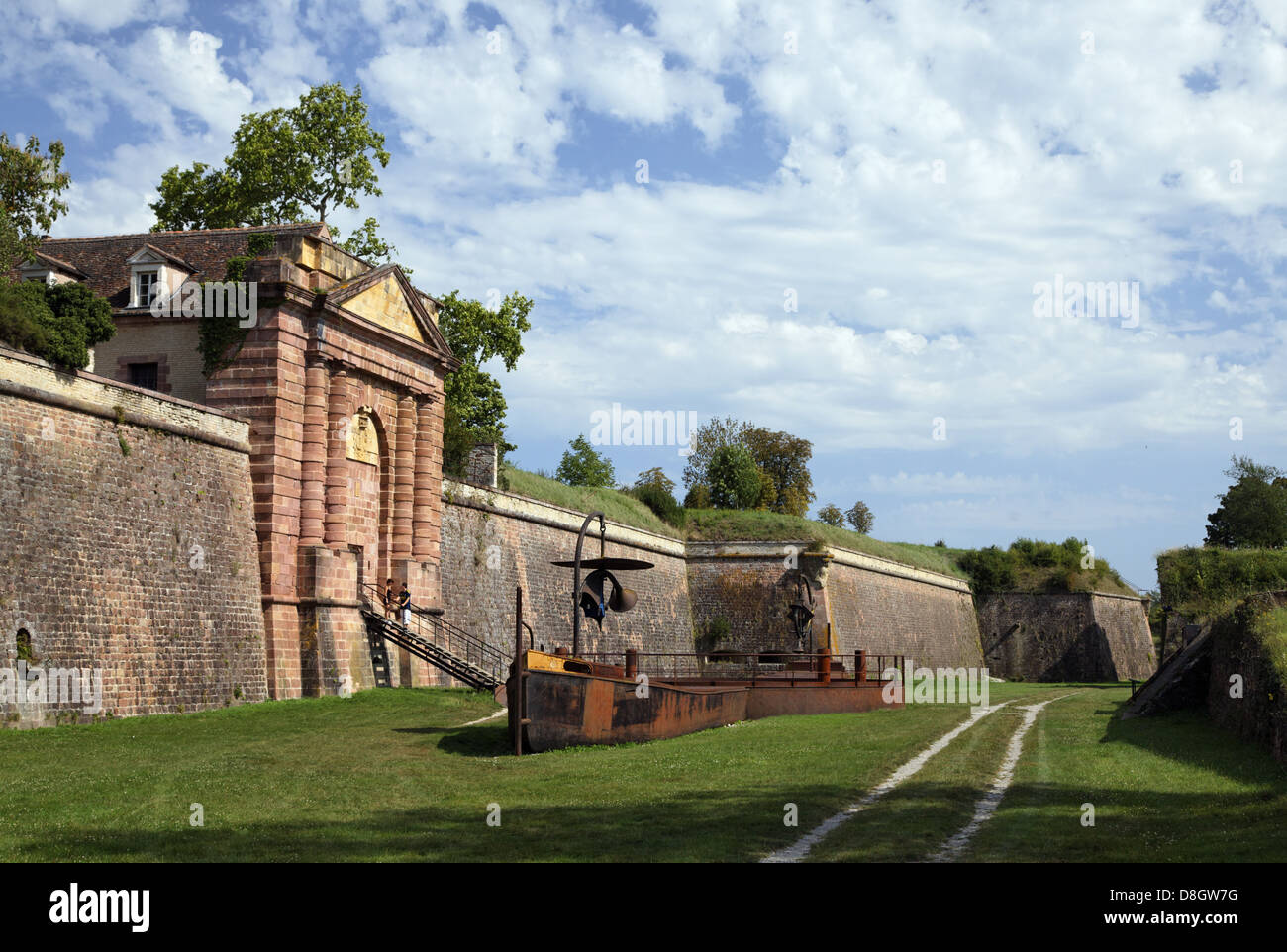 Frankreich, Elsass, Neuf-Brisach, Zitadelle, Festung von Vauban, UNESCO ...