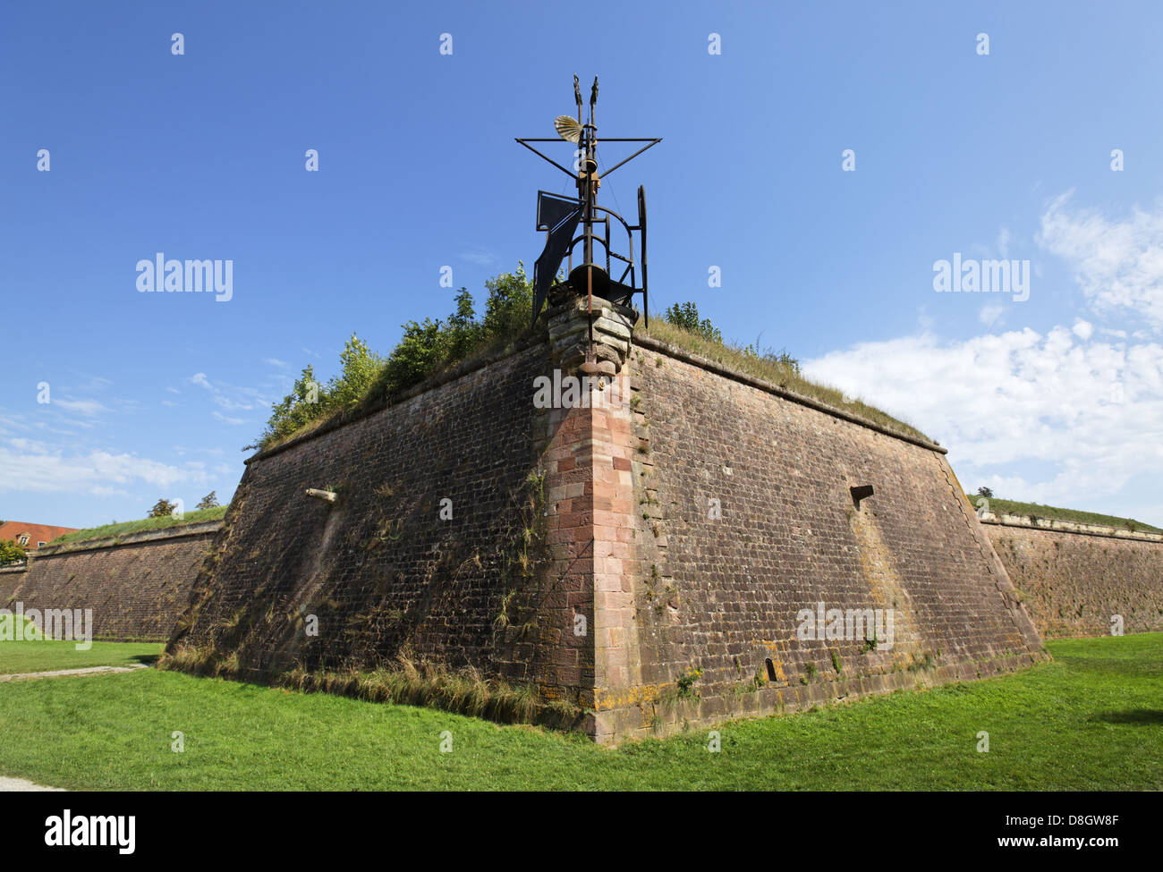 Frankreich, Elsass, Neuf-Brisach, Zitadelle, Festung von Vauban, UNESCO ...