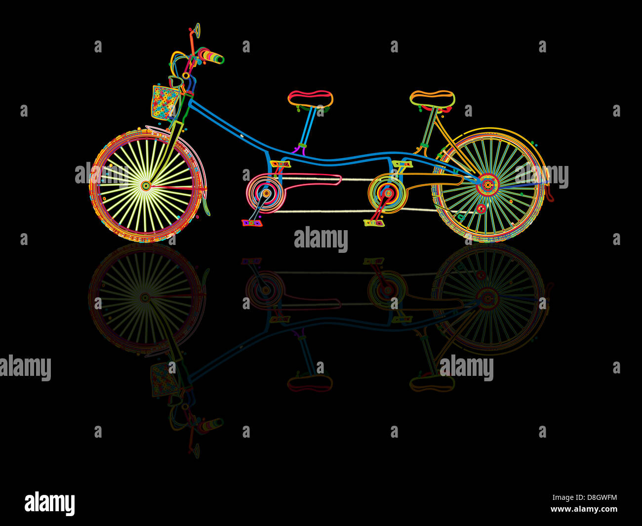 Tandem symbol -Fotos und -Bildmaterial in hoher Auflösung – Alamy