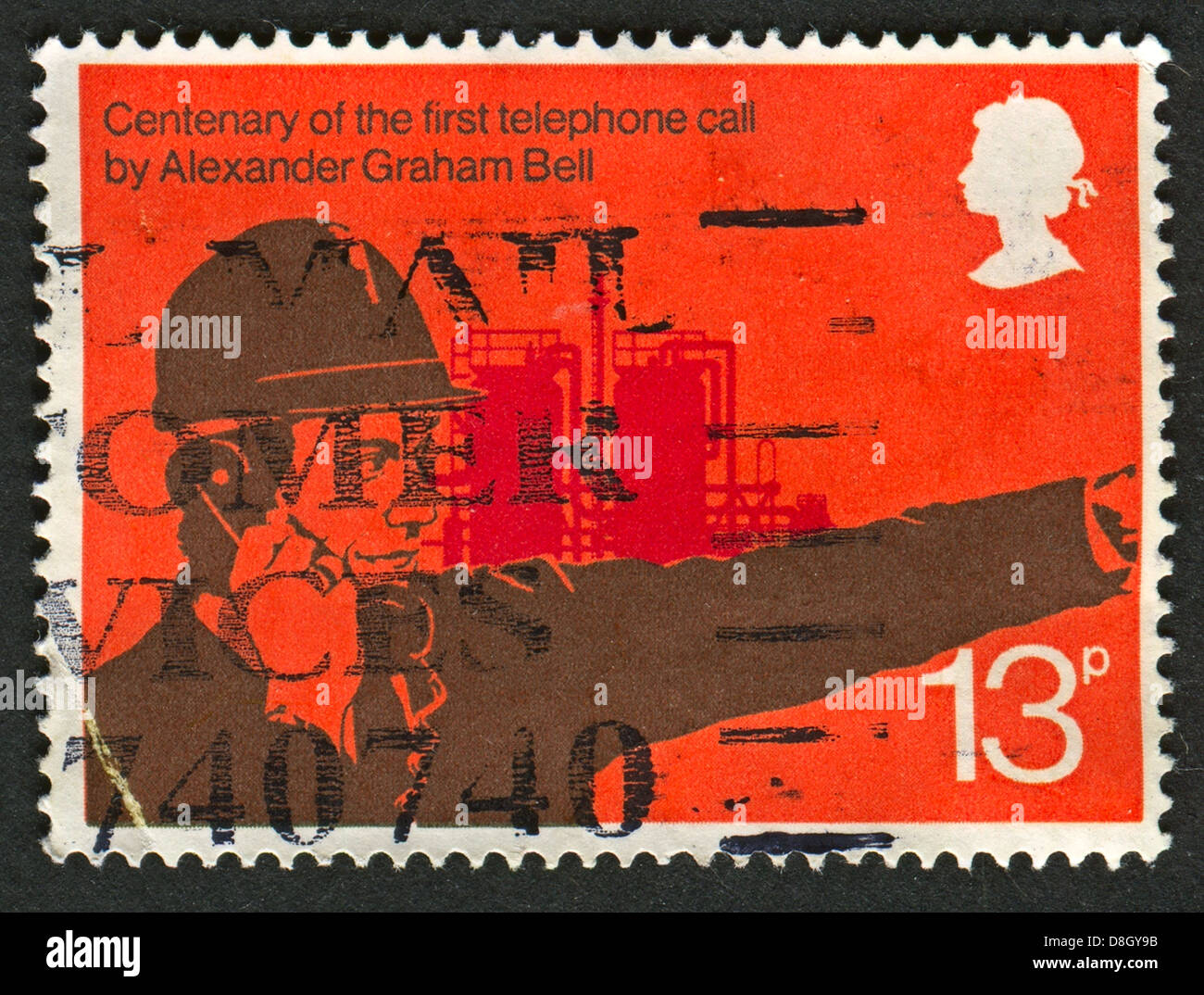 UK - ca. 1976: Eine Briefmarke gedruckt in UK zeigt Bild zum ...