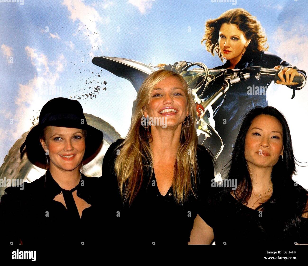 Drew Barrymore, Cameron Diaz und Lucy Liu beim Fotoshooting von "Drei ...