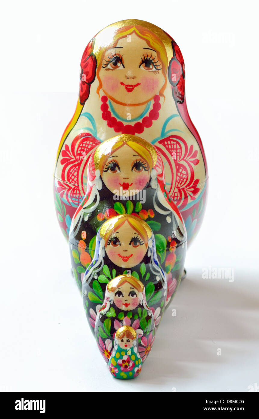 Russische Stapelpuppe Stockfotos und -bilder Kaufen - Alamy