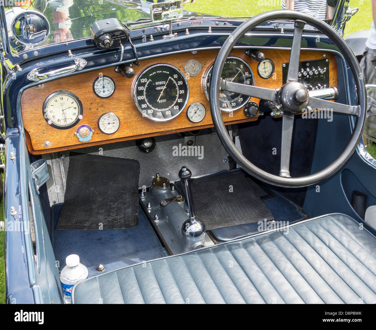 Seltene Oldtimer-MG Tourer 1930 MG 18/100 MKIII Tigerin Stockfotografie ...