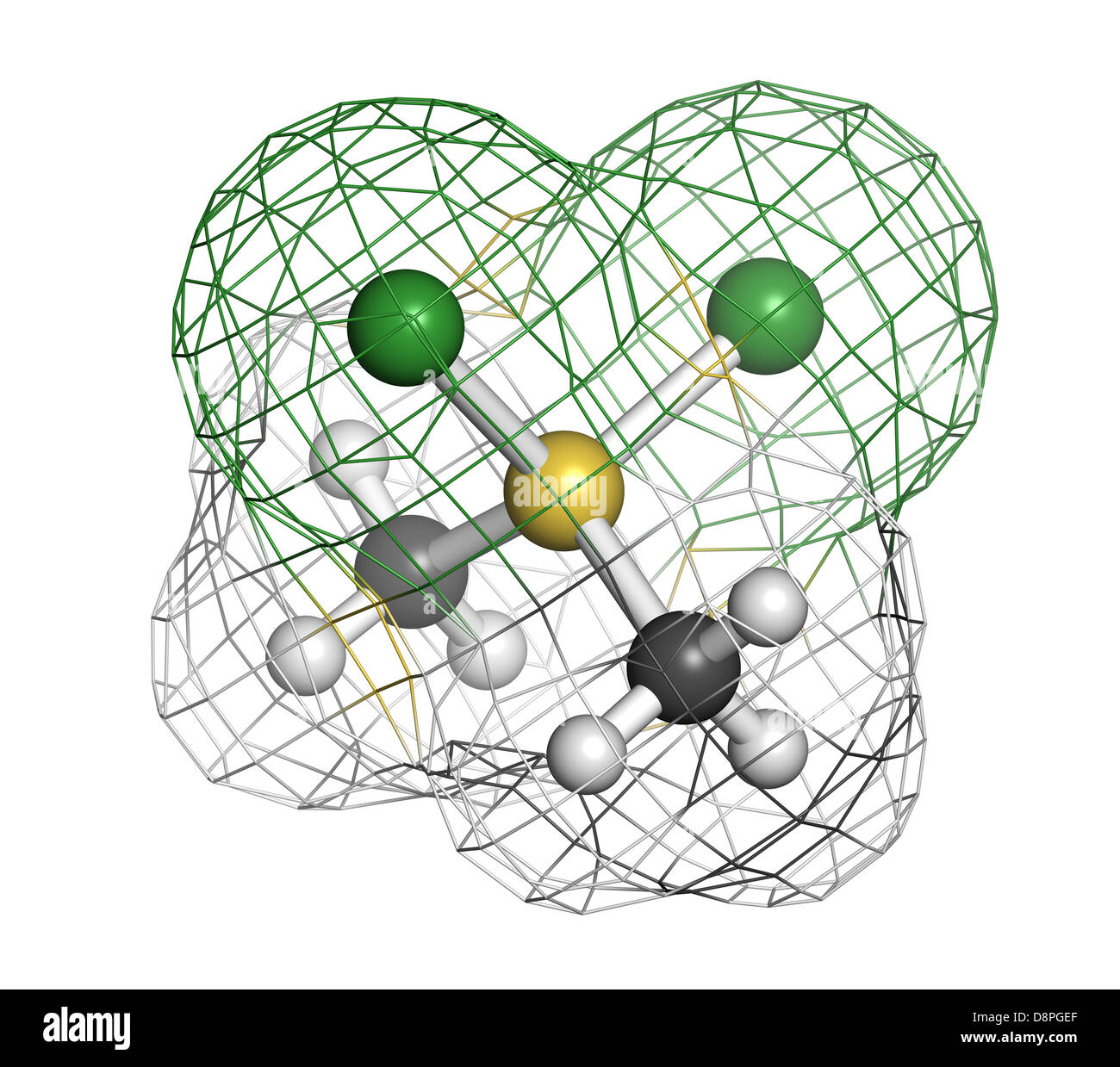 Siliciumhaltigen Molekül, der Vorläufer des Polydimethylsiloxan (PDMS ...