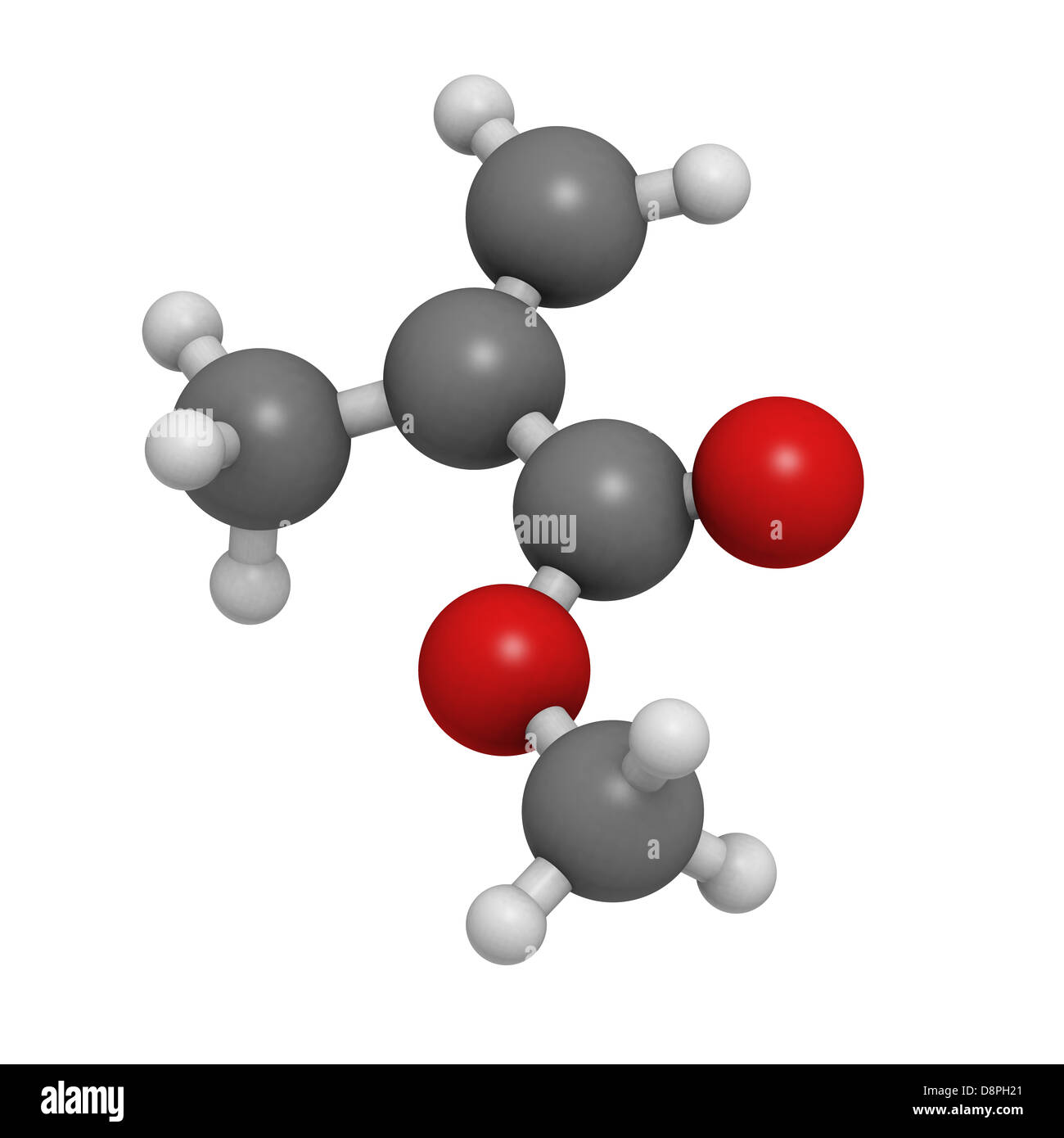 Methylmethacrylat Molekül, Poly (Methylmethacrylat) oder Acrylglas ...