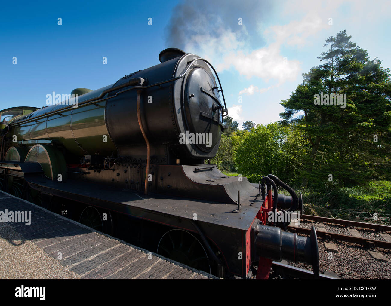 Zug Dampflok, Lokomotiven Stockfotografie - Alamy
